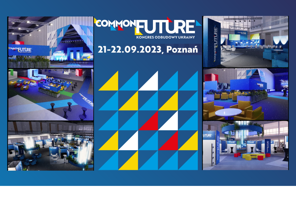 Aranżacja przestrzeni Kongresu COMMON FUTURE - Aktualności - COMMON FUTURE